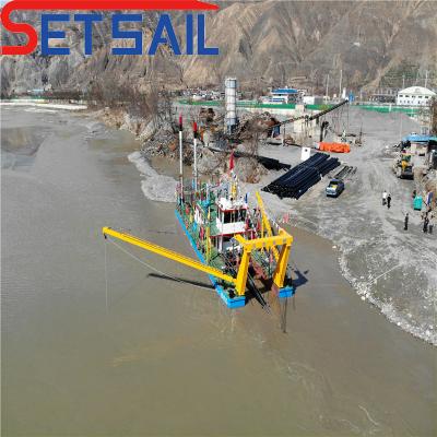 Cina Dredger per aspirazione a taglio idraulico Rexroth personalizzato con motore diesel Weichai GPS in vendita