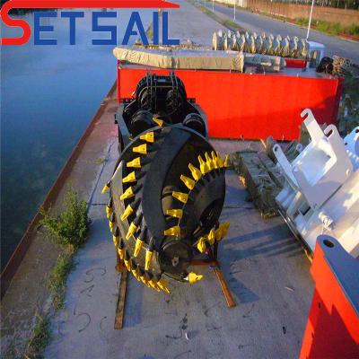 Cina Dredger per aspirazione a taglio idraulico Rexroth personalizzato con motore diesel Weichai GPS in vendita