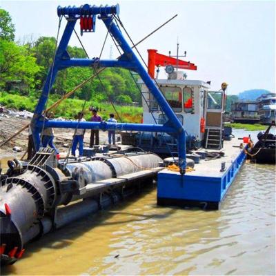 中国 ディーゼルエンジン 川砂ポンプ 切断機 吸い込みドレーガー 砂処理機械 販売のため