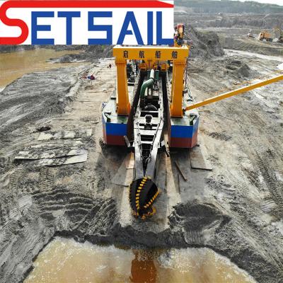 China 28 inch Cutter Suction Dredger voor rivier zand Levenslange service na verkoop gegarandeerd Te koop