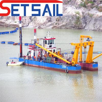 China 28 inch Cutter Suction Dredger CTS Slot Type en Dieselmotor Generator voor Langetermijn Te koop