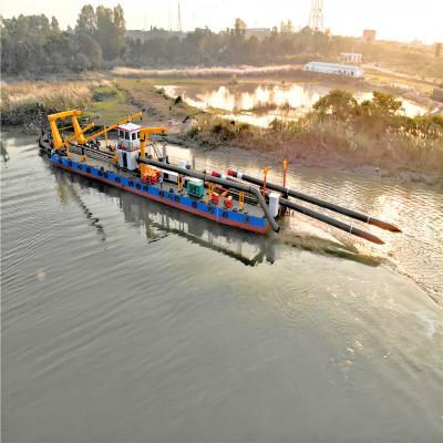 China Maximale baggerdiepte 8-30 Meter Cutter Suction Sand Dredger Machine met en Goed Te koop