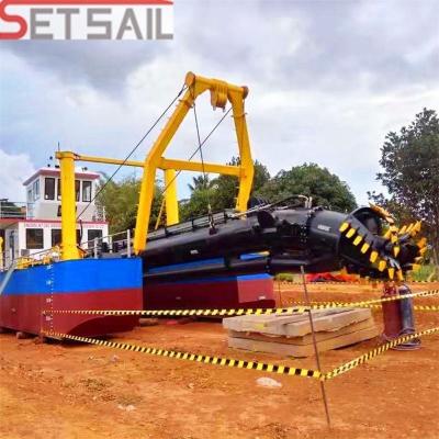 China US 100000/Set Hydraulic Pump Cutter Sution Dredging Ship with Anchor Boom 1 Set Min.Order for sale
