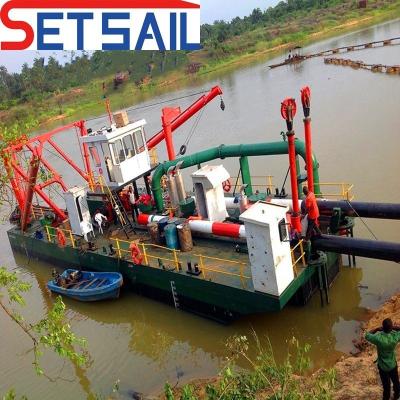 China US 100000/Set Hydraulic Pump Cutter Sution Dredging Ship with Anchor Boom 1 Set Min.Order for sale