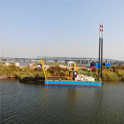 China Dredger de sucção de 32 polegadas com gerador de Cummins Harbour 103kw e fluxo de água de 7500m3 à venda