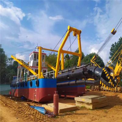 Cina QHCSD-190 Siemens PLC Motore Diesel Cutter Suction Dredger per lavori di dragaggio di precisione in vendita