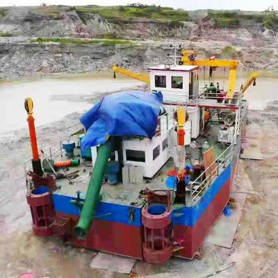 Cina QHCSD-190 Siemens PLC Motore Diesel Cutter Suction Dredger per lavori di dragaggio di precisione in vendita