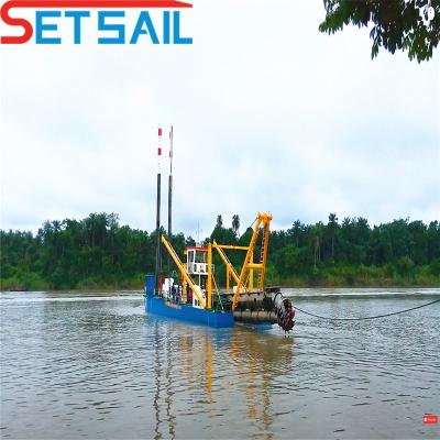 China 32 polegadas 7500m3 cortador sucção dragadora Rexroth hidráulica e 2350mm Diâmetro cabeça de cortador à venda