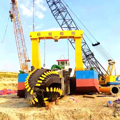China CTS Siemens PLC Control Cutter Suction Dredger met Cummins 1335kw hoofdmotor vermogen Te koop