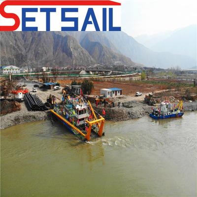 China Snoeislagdredger voor dredgen met een diepte van 15 meter en een hoogte van 2,2 meter Te koop