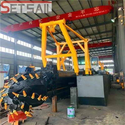 Cina 8.8 metri di larghezza di taglio di aspirazione barca di dragaggio della sabbia alimentata da motore diesel Weichai in vendita