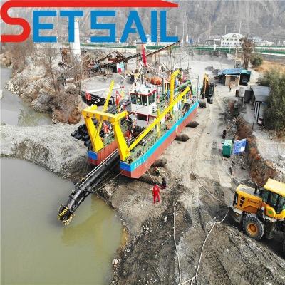 Cina Pompa di sabbia fluviale motore diesel tagliabagno aspiratore con servizio post-vendita a vita in vendita