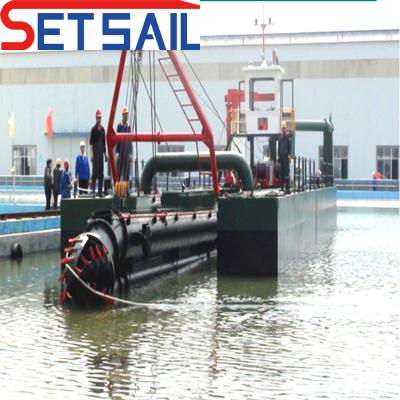 Cina Motore diesel, tagliatore di aspirazione, macchine per il dragaggio di sabbia fluviale con opzione di personalizzazione in vendita
