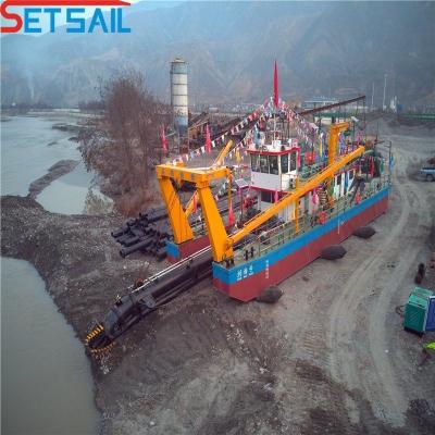 Cina Motore Diesel Weichai 26 pollici Tagliatore Suczione dragaglio profondità massima di dragaggio 20 metri in vendita