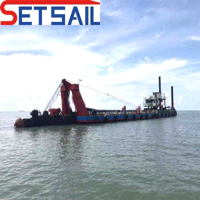 Cina 160m3-5000m3 Capacità di taglio idraulico pompa di aspirazione dragaglio per dragaggio pesante in vendita