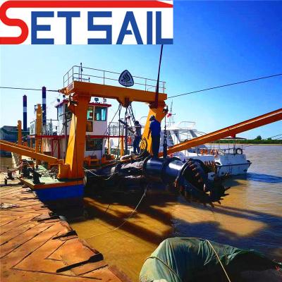 Cina Dredger di sabbia ad aspirazione a taglio personalizzato per la manutenzione fluviale e post-vendita a vita in vendita