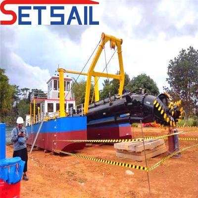 Cina Dredger idraulico per sabbia fluviale da 26 pollici con tipo di slot CTS e capacità massima di 6000 m3/h in vendita