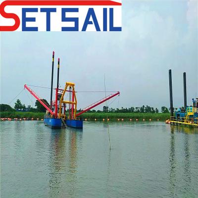 Cina 137L Consumo totale di carburante 18 Inch Cutter Suction Sand Dredger con motore diesel Weichai in vendita