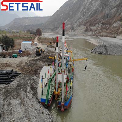 Cina Profondità totale 2,7 m QHCSD-363 Scavatrice di sabbia fluviale completamente automatica per il scavataggio dei serbatoi in vendita