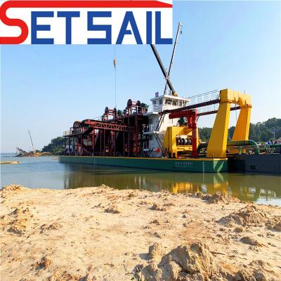 Cina 41 m lunghezza idraulica completa 24 pollici di taglio di aspirazione dragaglio per il dragaggio profondità fino a 20 m in vendita