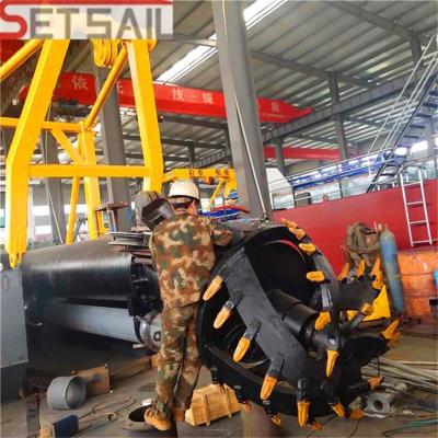 Cina 230000.000kg Peso lordo Pacchetto Customized Cutter Suction River Mud Dredger per la sabbia in vendita