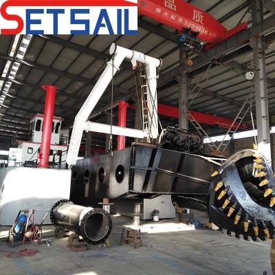 Cina Set Vela 24 pollici Cutter Suction draggers con Siemens PLC 41 metri lunghezza totale scelta in vendita