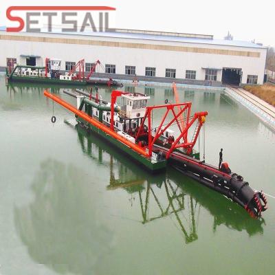 中国 2.2m 深さ 800 M3 容量 20インチ カッター 吸い込み砂掘り バングラデシュ 水流 販売のため