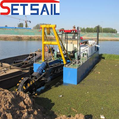 Cina Capacità di 20 pollici QH-D51 800 M3 Tagliatore Aspirazione Scavatrice per vie navigabili interne 7m Altezza totale in vendita