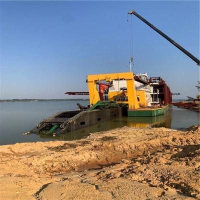 中国 安価な20インチカッター吸い込み砂掘削装置 170kWカッターヘッドパワー 販売のため