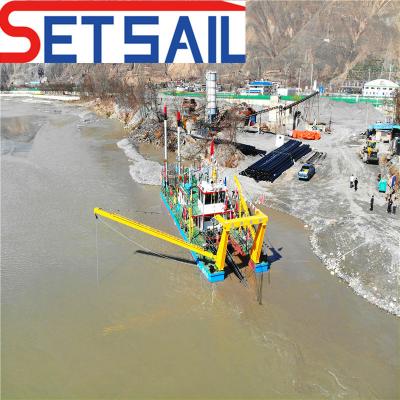 Cina Scavatrice di sabbia a aspirazione 24 pollici L'attrezzatura essenziale per l'estrazione della sabbia fluviale in vendita