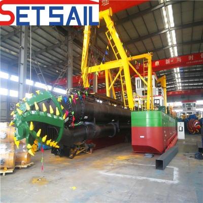 China Onderwatergraafmachine Zuigdraagmachine met 55 m hoofd en 2000 m ontladingsafstand Te koop