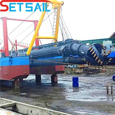 Cina 38 m di lunghezza complessiva Scavatrice di sabbia ad aspirazione per operazioni di dragaggio personalizzabili in vendita