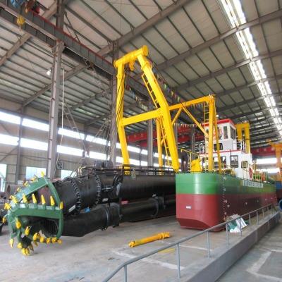 Cina 6 chilometri Distanza massima di scarico Tagliatore Dredger di aspirazione con sistema Siemens PLC in vendita