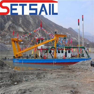 Cina Dredger per aspirazione di sabbia portatile di dimensioni ridotte con campioni a US 100000/set in vendita