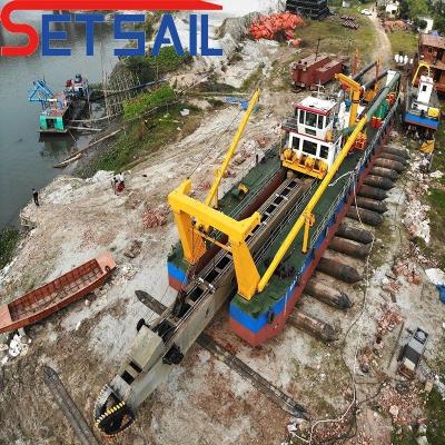 Cina 26 pollici Full Hydraulic Cutter Suction Dredger Navi 1200 metri cubici all'ora Capacità in vendita