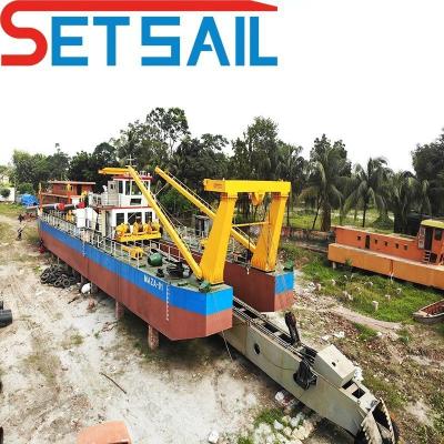 Cina Dredger idraulico di sabbia di capacità 6000 m3 per il serbatoio del porto di River Lake in vendita