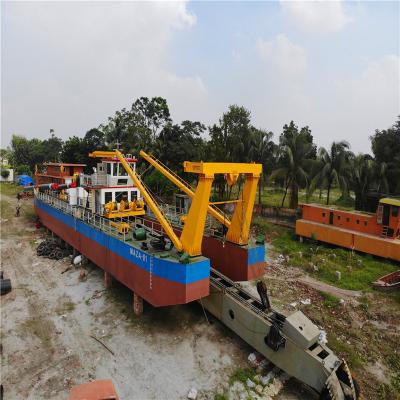 中国 3900.00cm * 750.00cm * 200.00cm パッケージサイズ カッター 海砂を掘削するための吸水ドレーガー 販売のため