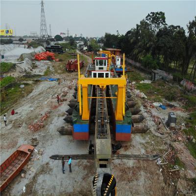 Cina 3900.00cm * 750.00cm * 200.00cm Dimensione del pacchetto Tagliatore dragaggio a suczione per dragaggio di sabbia marina in vendita