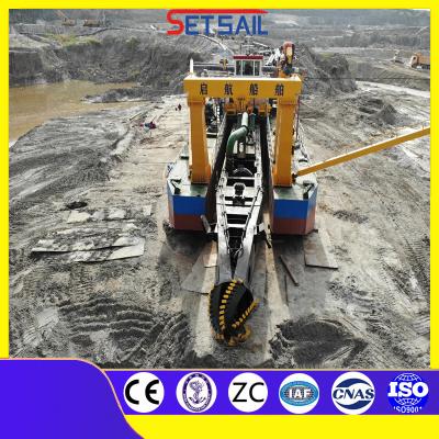 Cina 6 km distanza massima di scarico 12 pollici di taglio elettrico aspiratore dragaglio con pompa di sabbia in vendita