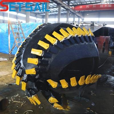 Cina Distanza di uscita 1500m Tagliatore idraulico Dredger di aspirazione con 298kw di potenza del motore ausiliario in vendita
