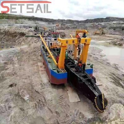 Cina Scavatrice di aspirazione per il trasporto di merci sfuse e contenitori per il Bangladesh Lunghezza 31-46m in vendita