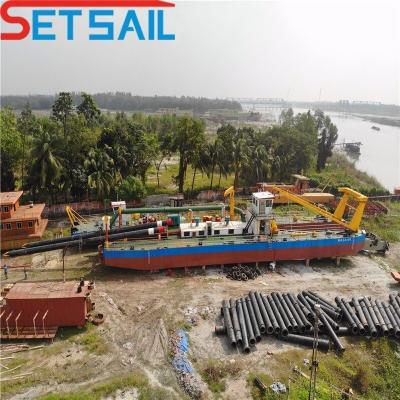 Cina Performance Motore diesel Cutter Suction Dredging Sand Machinery per esigenze personalizzate in vendita