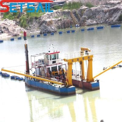 Cina Dredger ad alta profondità di dragaggio, aspiratore con motore diesel e costruzione durevole in vendita