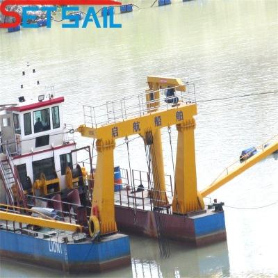 Cina Dredger ad alta profondità di dragaggio, aspiratore con motore diesel e costruzione durevole in vendita