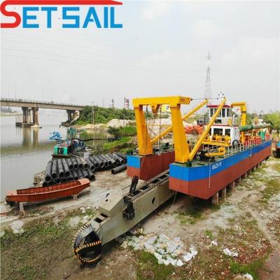Cina 1000-3000 mm Diametro della testa di taglio Set di vela Taglio idraulico Aspirazione Macchinari di dragaggio della sabbia in vendita