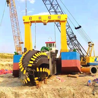 Китай 50кВ-800кВ Резательная головка Сила речной насос песка Резатель всасывающий драгер с Siemens PLC продается