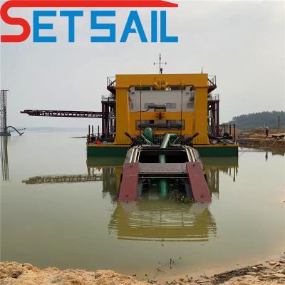 Cina 3900.00cm * 880.00cm * 225.00cm Dimensione del pacchetto Tagliatore di aspirazione dragaggio di sabbia per dragaggio del fango in vendita