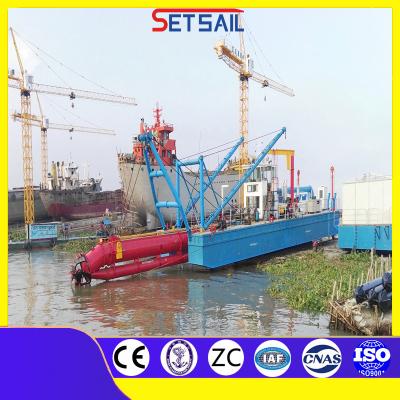 Cina Dredger a aspirazione da 20 pollici con profondità di dragaggio di 15 m e misuratore di flusso d'acqua opzionale in vendita