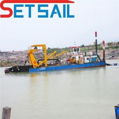 Cina Richiesta personalizzata Dredger di sabbia da scavo fluviale per la macchina da scavo 17m-50m Lunghezza totale in vendita