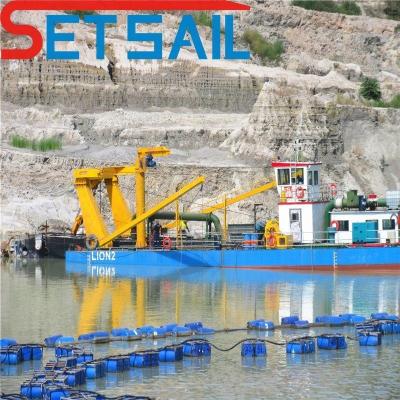 Cina Richiesta personalizzata Dredger di sabbia da scavo fluviale per la macchina da scavo 17m-50m Lunghezza totale in vendita